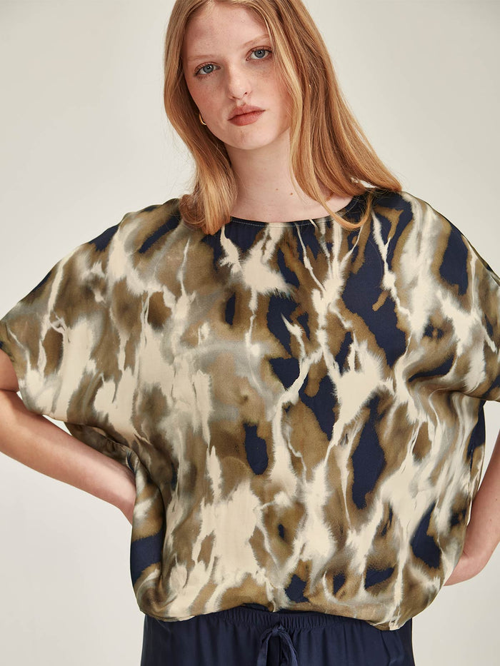 Gabbie Print Top